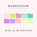 10 Desktop Folder Icons Pack Vibrant Bubblegum Bright Gradient Color ...