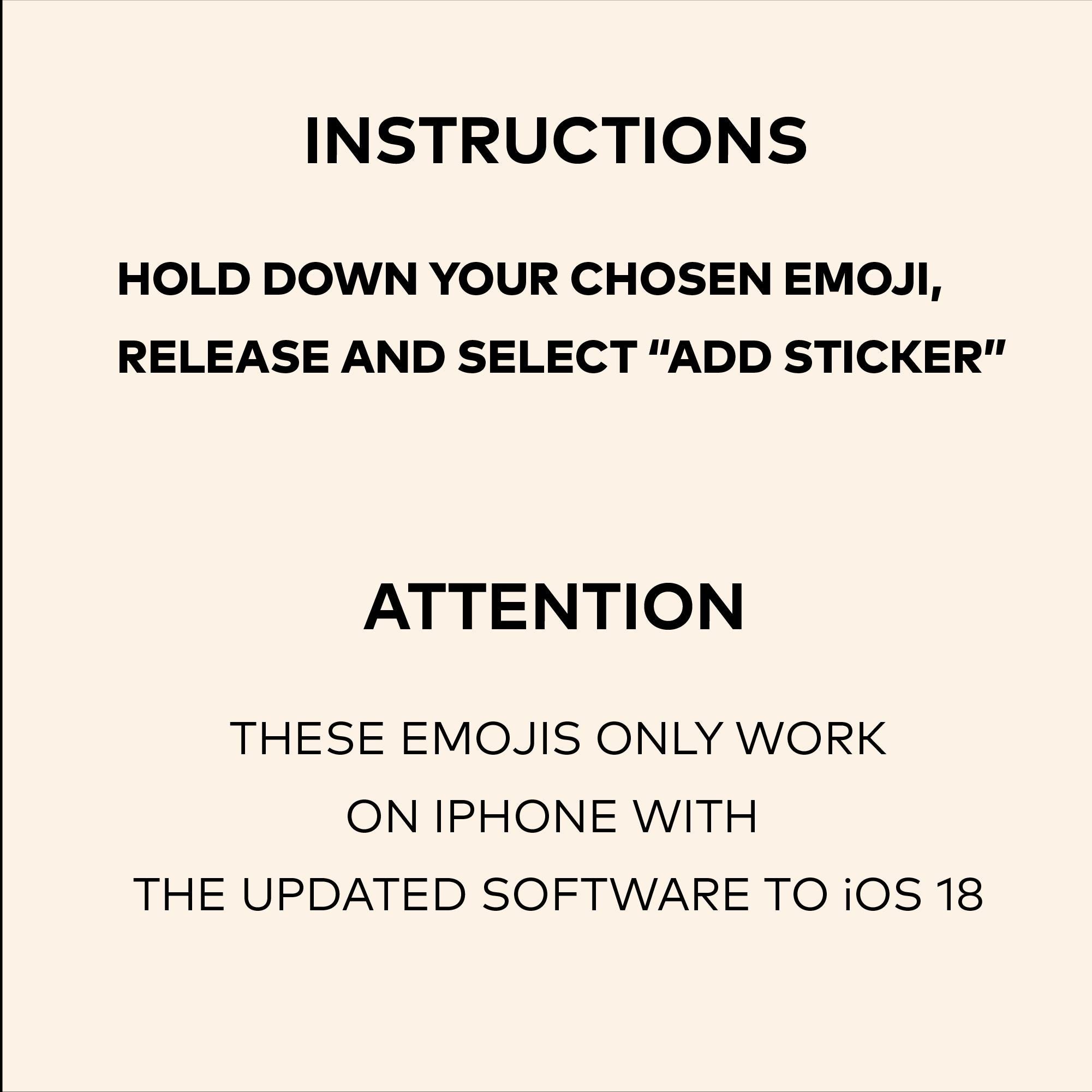 Ios 18 Emoji Sticker, 10 Festive Winter Christmas iPhone Icons Pack ...