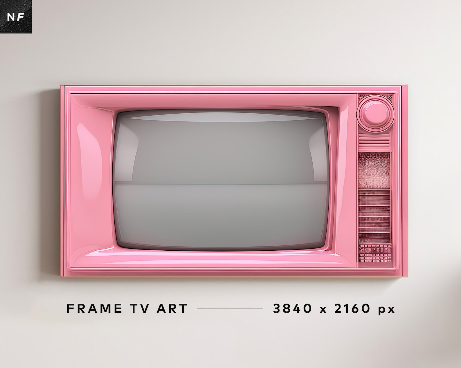 Samsung Pink Frame TV Art, Art for Frame Tv, Retro Oil Painting ...