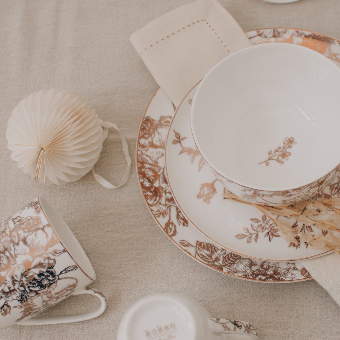 16 Pc / 32 Pc / 48 Pc Dinnerware Sets China Set Dishes Set for 4 / 8 ...