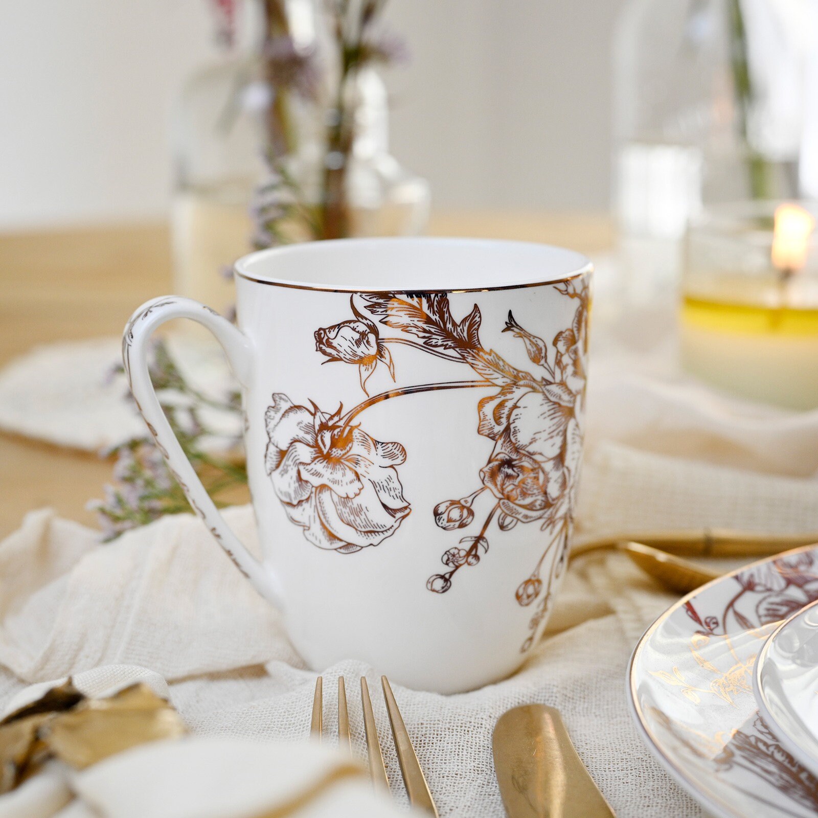 16 Pc / 32 Pc / 48 Pc Dinnerware Sets China Set Dishes Set for 4 / 8 ...