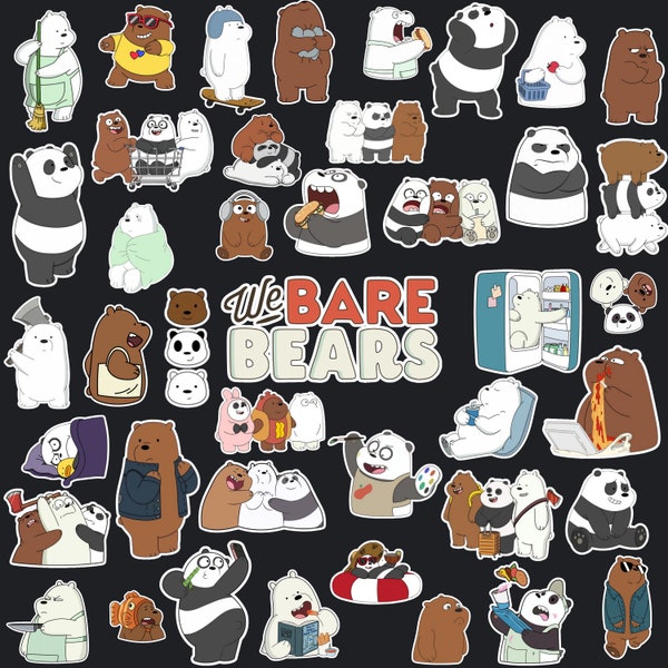 We Bare Bears - Etsy