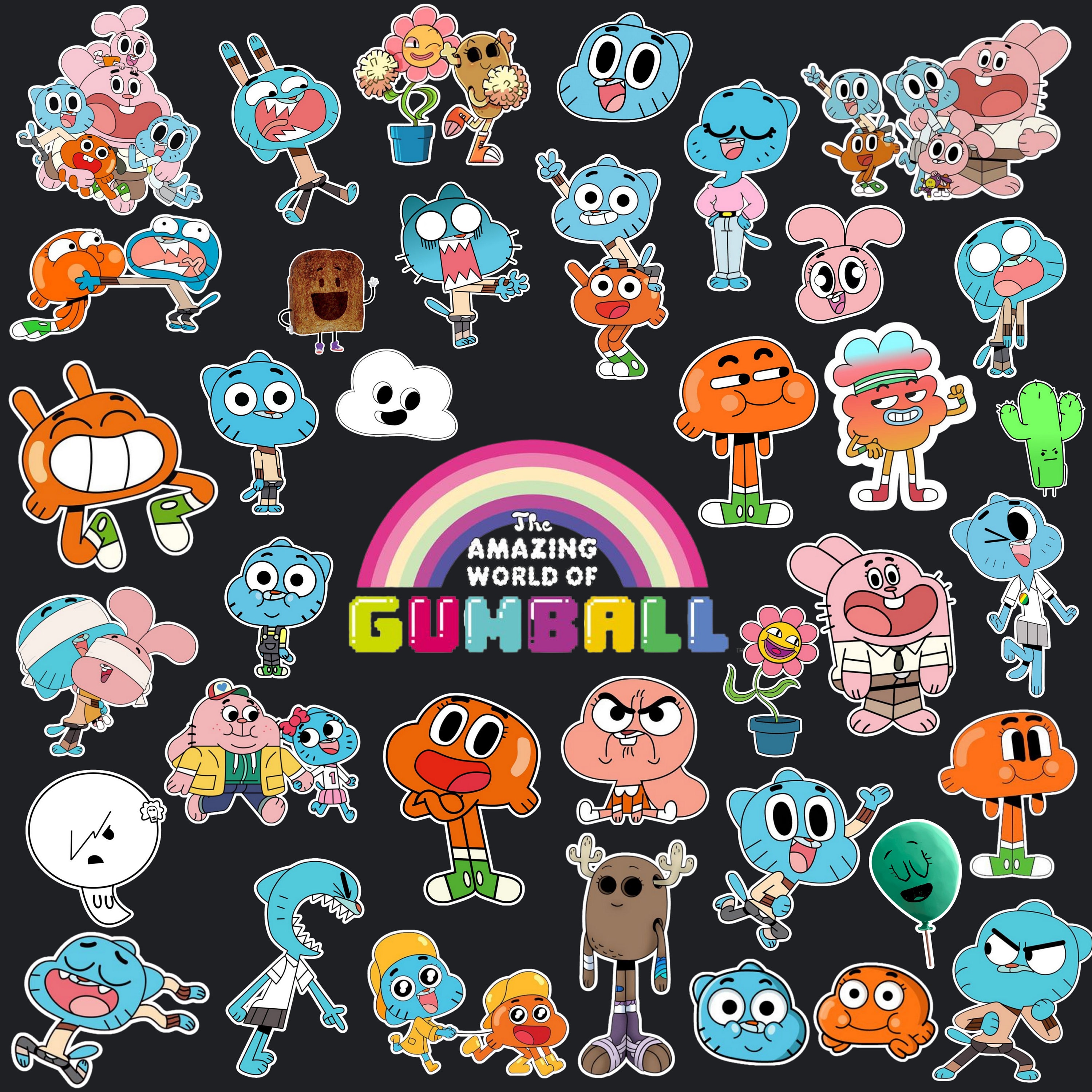 GUMBALL Digital Sticker - Etsy