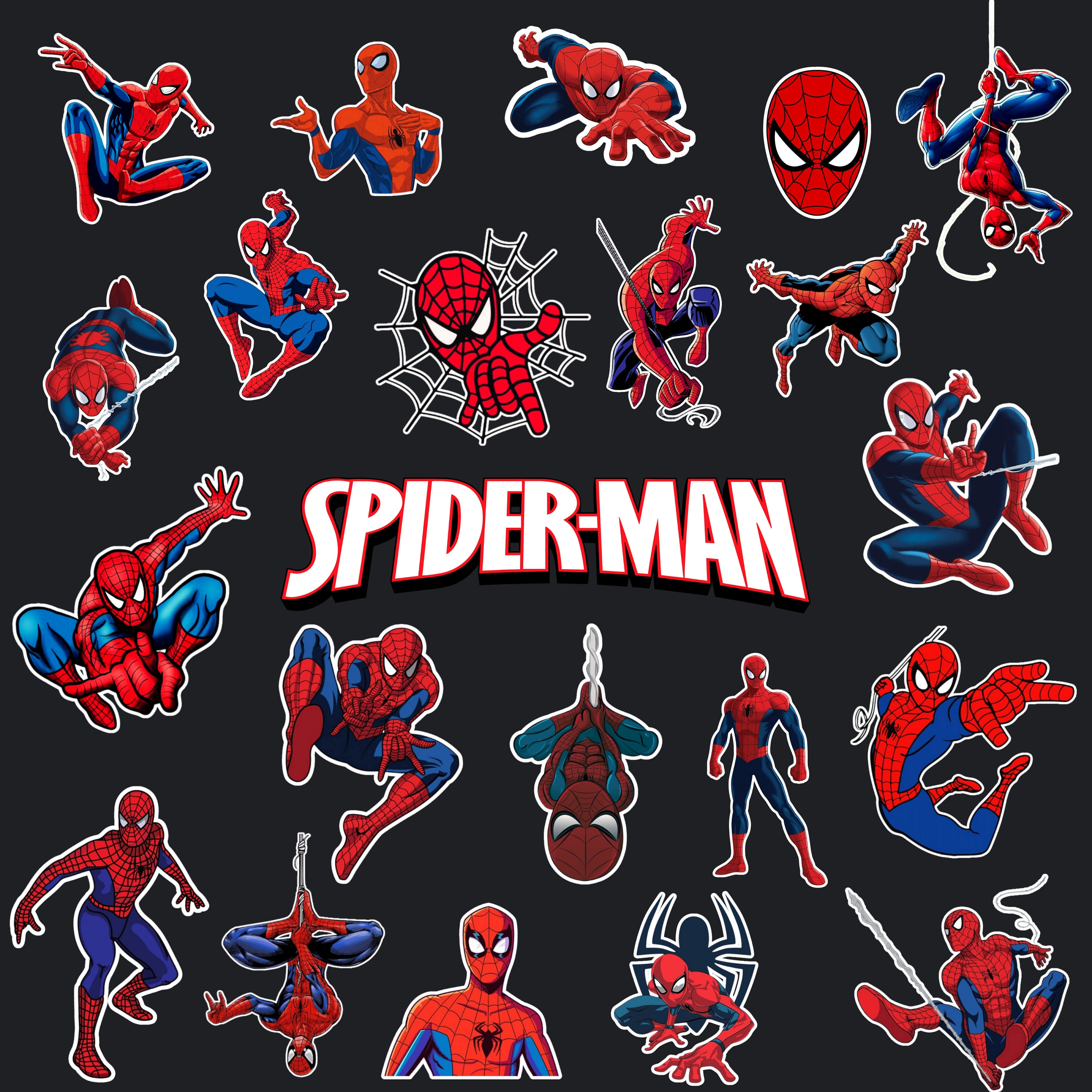 SPIDER-MAN Digital Sticker - Etsy