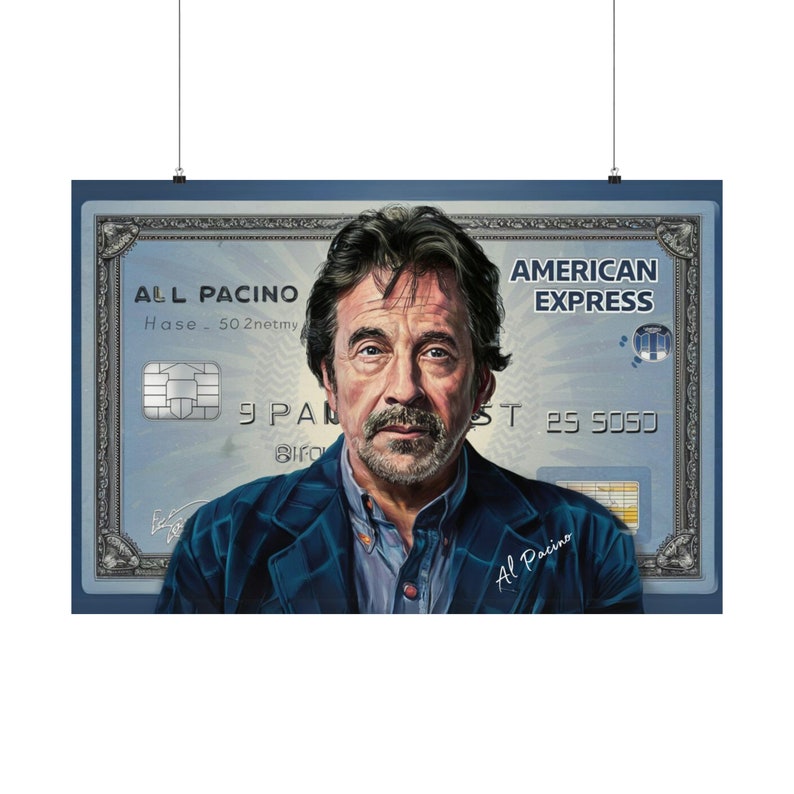 Al Pacino Poster the Godfather Scarface Al Pacino Canvas Wall Art ...