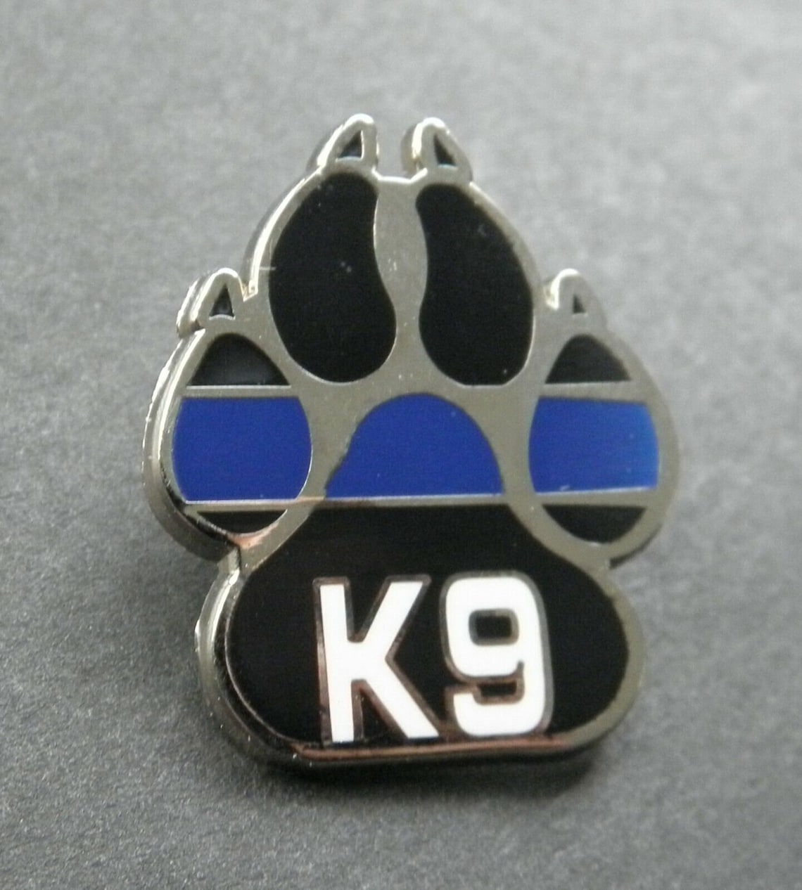Police Dog Paw K9 K-9 Lapel Pin Badge 7/8 X 1.1 Inches - Etsy