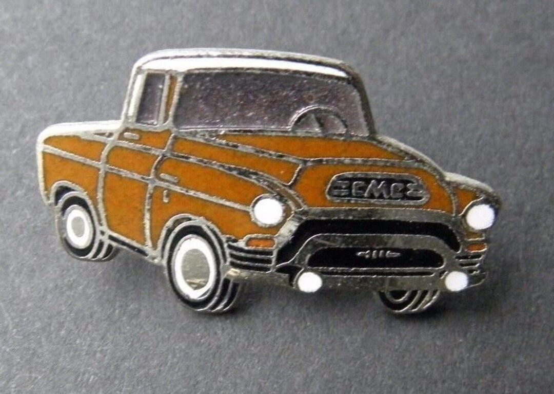 Gm Gmc Brown Pickup Truck 1955 Lapel Pin Badge 7/8 Inch - Etsy