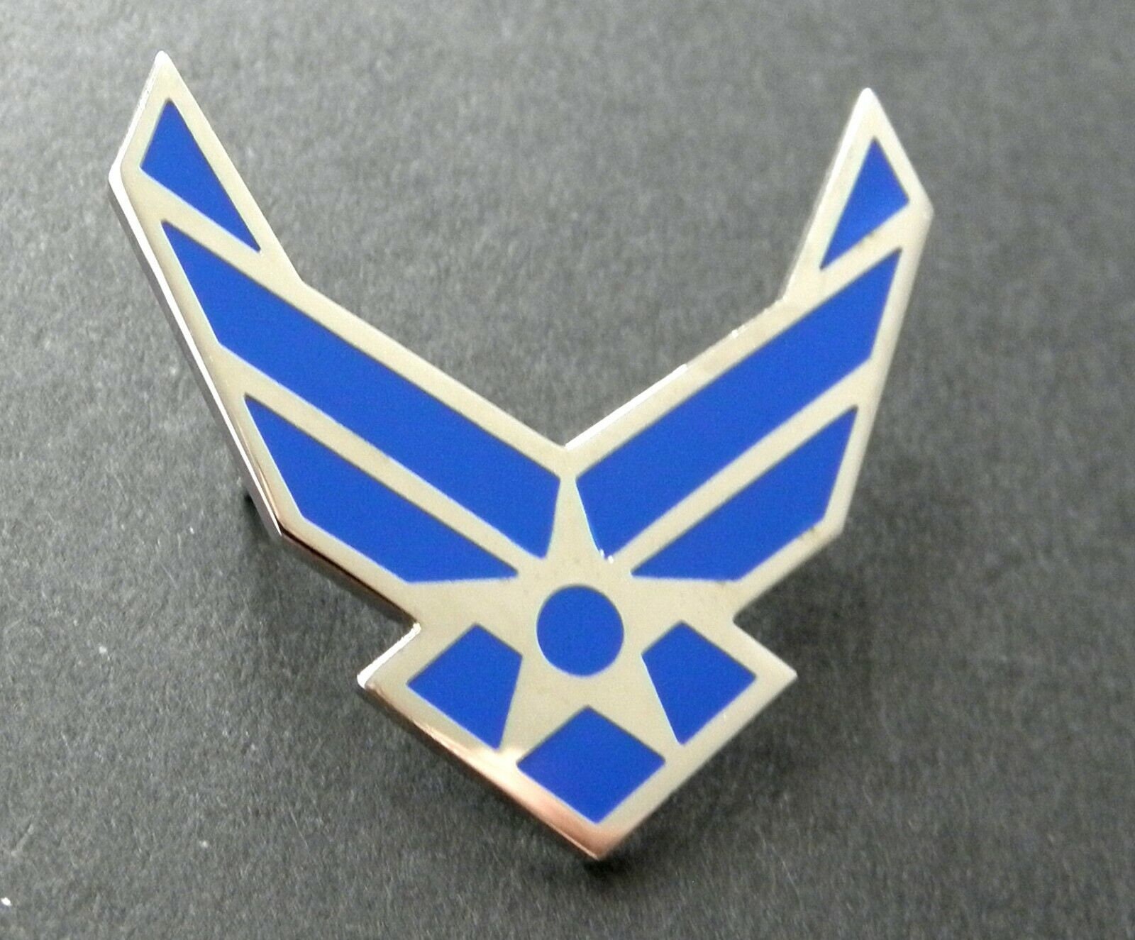 Usaf Air Force Cut Out Large Wings Lapel Pin Badge 1.5 Inches - Etsy