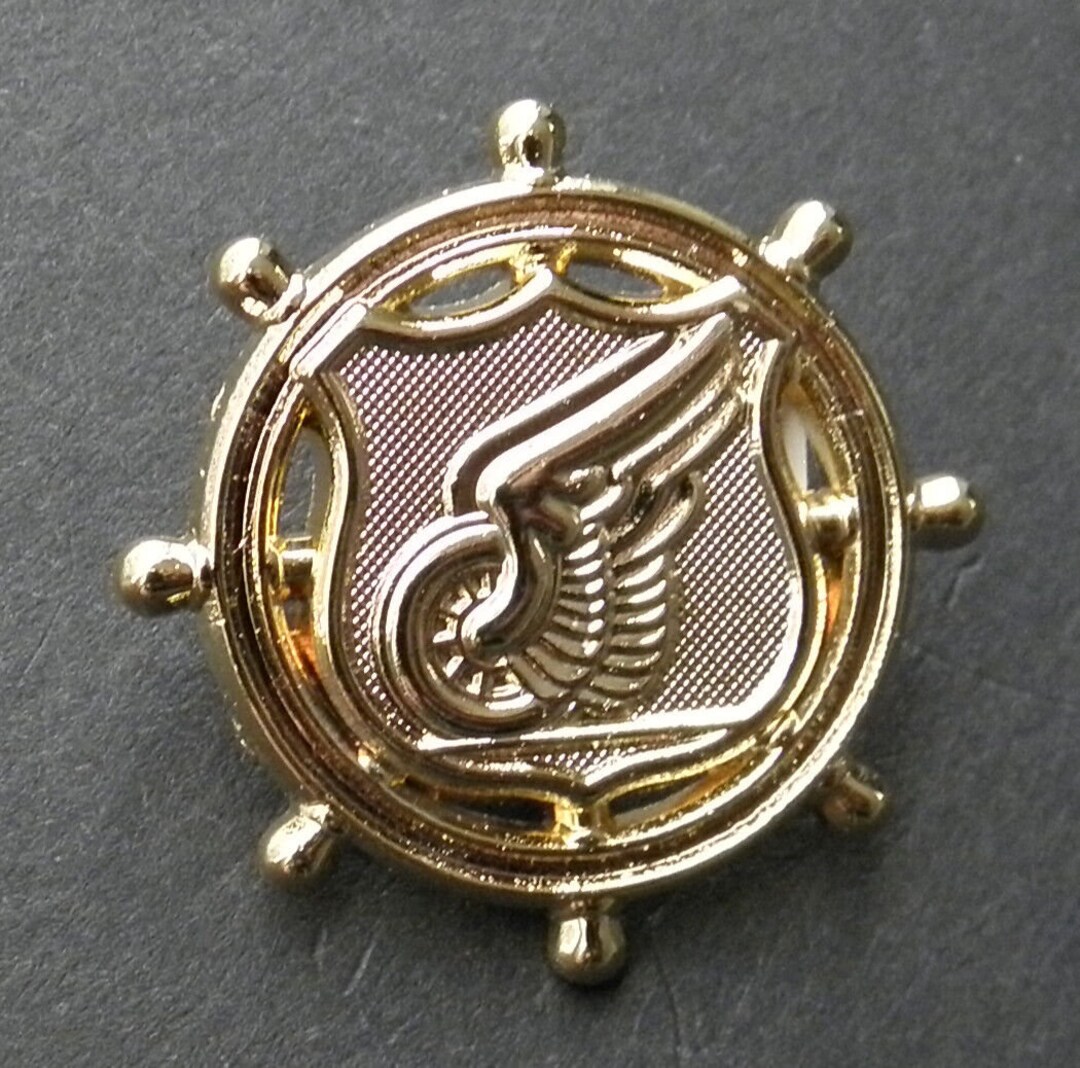 Us Army Transportation Gold Colored Lapel Pin Badge 1 Inch - Etsy