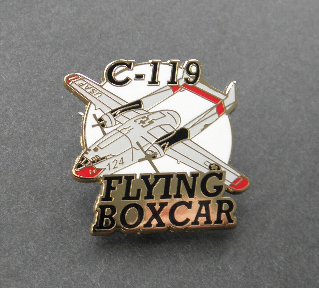 Flying Boxcar C-119 Mobility Command Air Force Aircraft Lapel Pin 1.25 ...