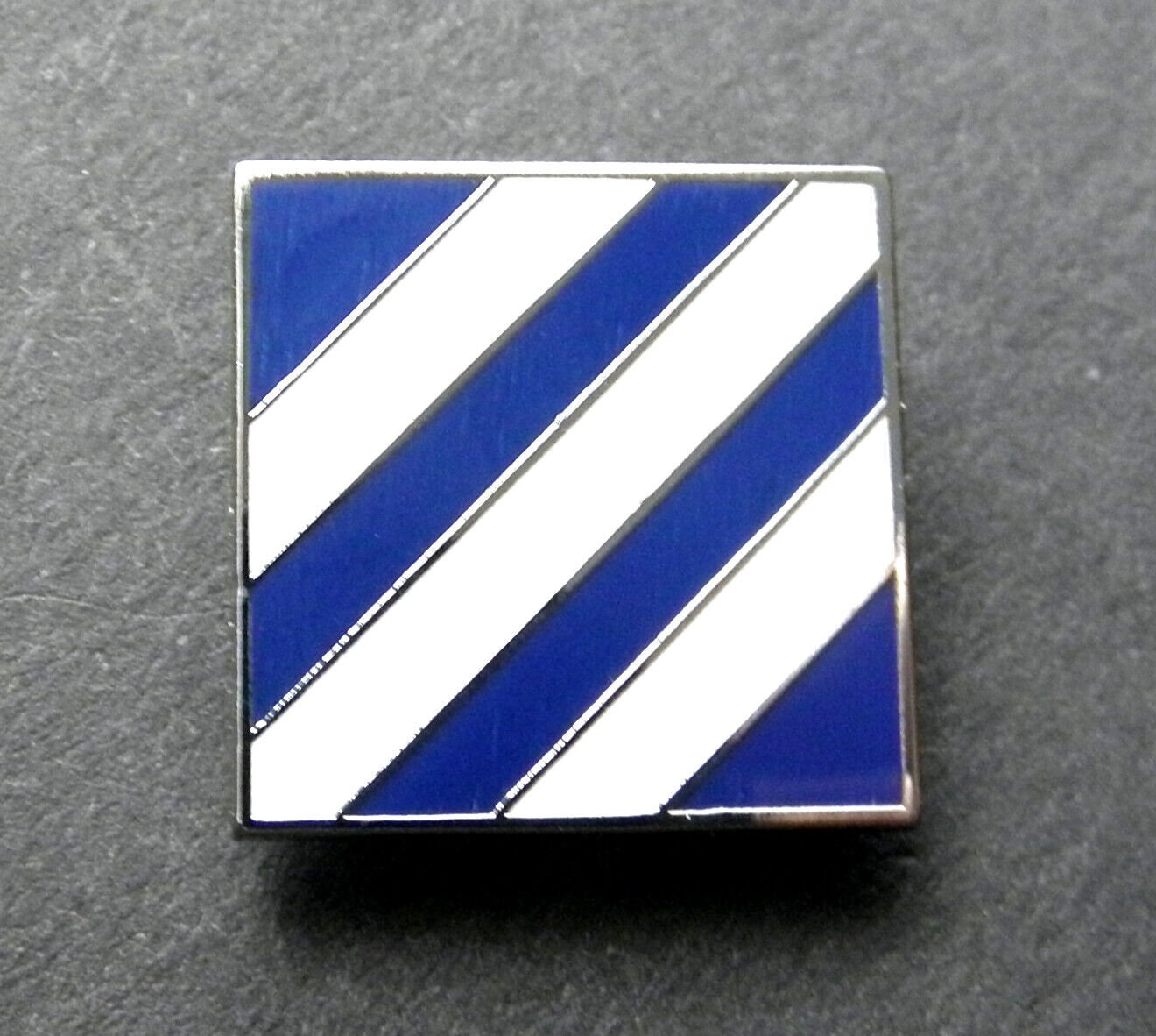 Us Army 3rd Infantry Div Rock of the Marne Lapel Hat Pin Badge 3/4 Inch ...