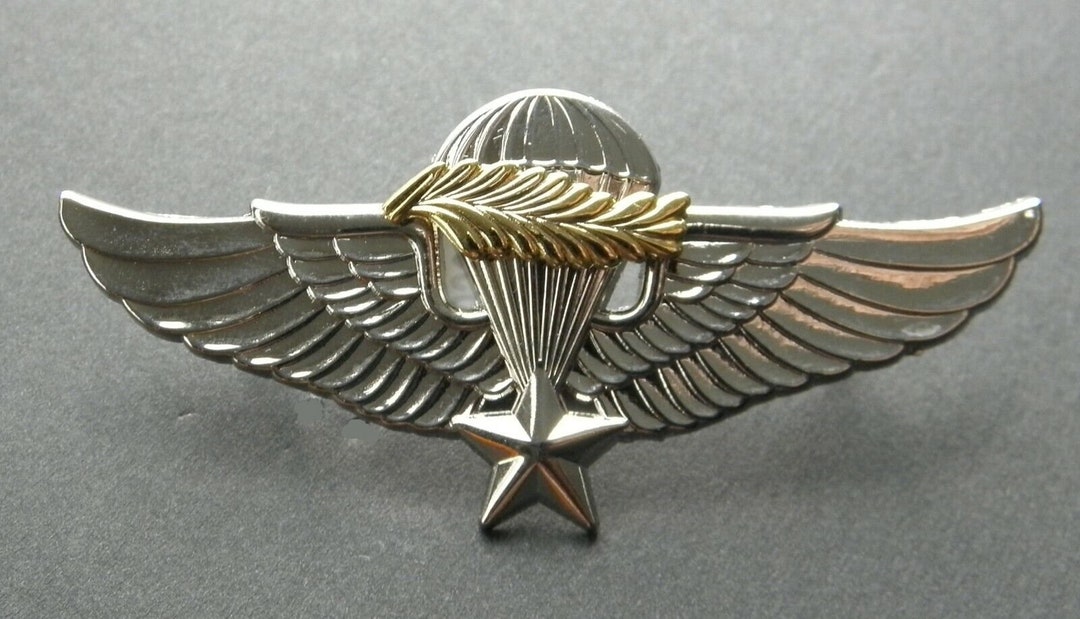 Vietnam Para Master Jump Wings Paratrooper Lapel Pin Badge 2.5 Inches ...