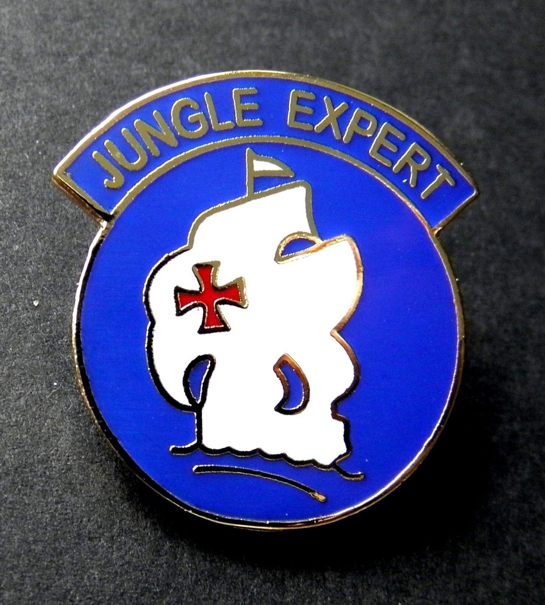 Us Army Jungle Expert Lapel Hat Pin Badge 1 Inch - Etsy