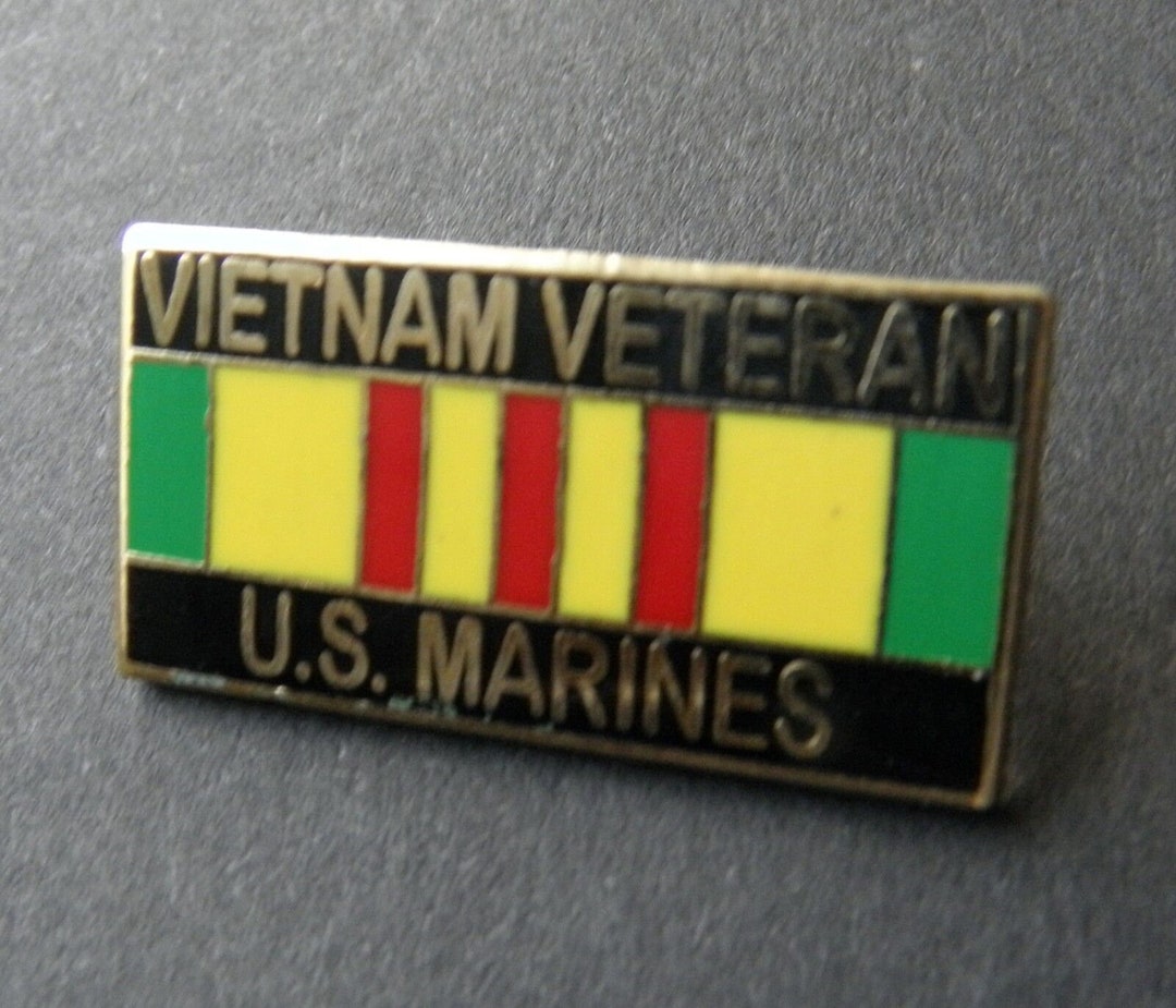 Usmc Marine Corps Marines Vietnam Veteran Vet Lapel Hat Pin - Etsy