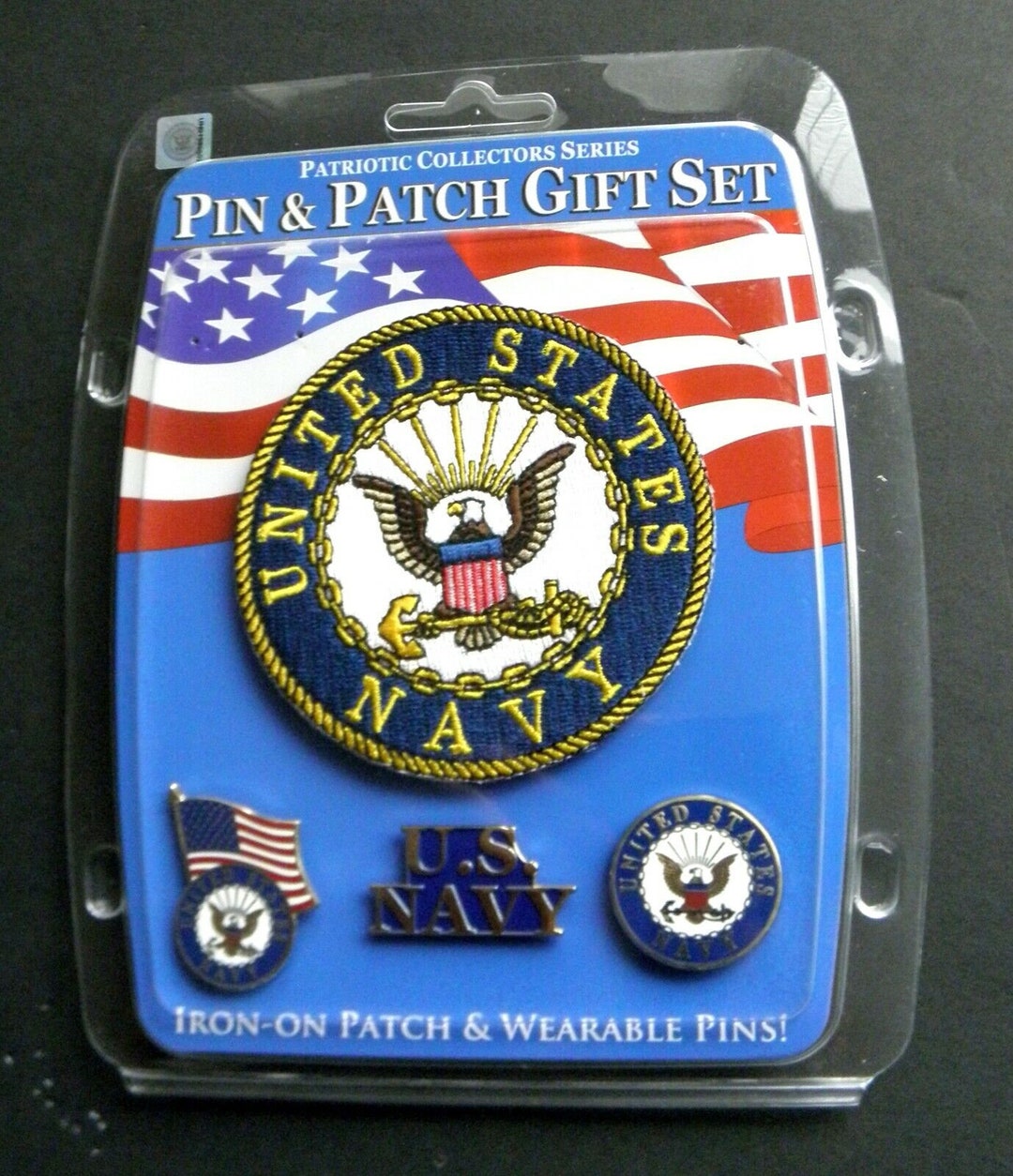 Us Navy Usn Usa 3 Pin and 1 Patch Special Gift Set Lapel Pin Badge - Etsy