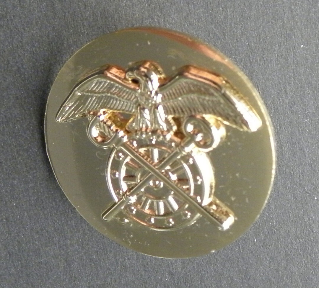 Us Army Quartermaster Corps Gold Colored Lapel Hat Pin Badge 1 - Etsy