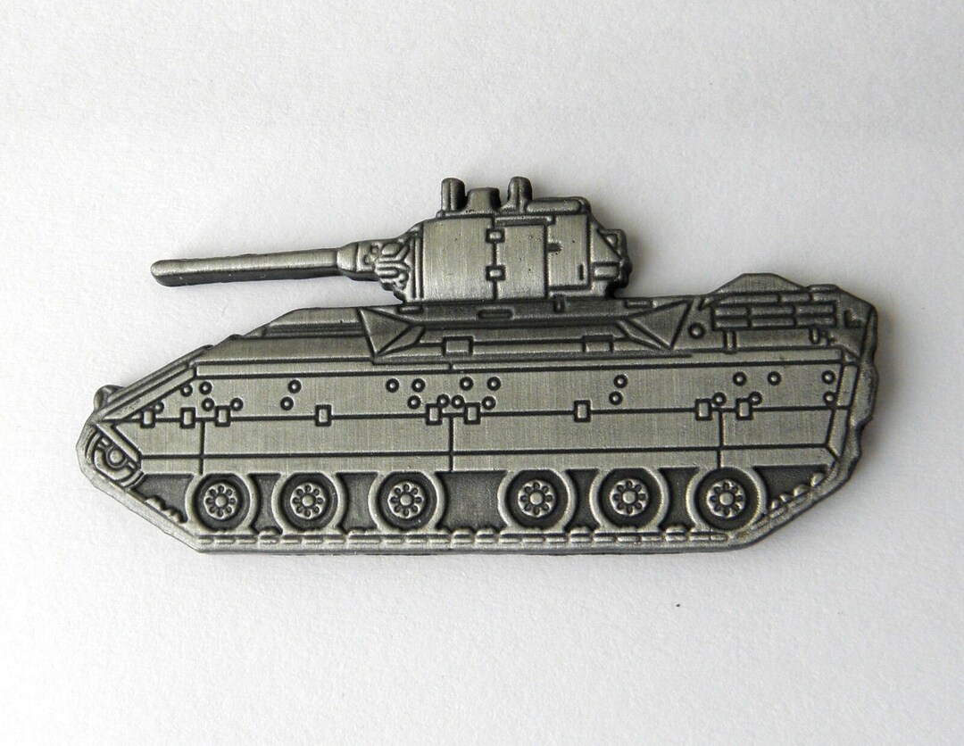 Us Army Bradley M2 M2a1 Tank Armored Vehicle Lapel Pin Badge 2 Inches ...