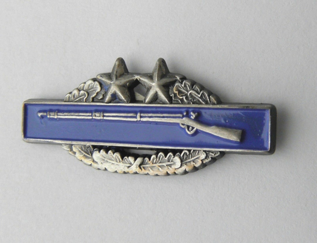 Army Combat Infantry Badge 3rd Award Cib Small Lapel Pin 1.25 Inches - Etsy