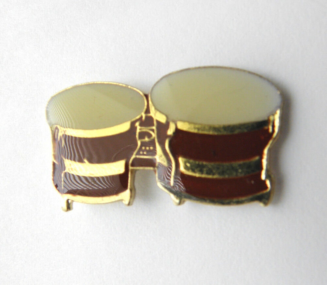 Bongo Drums Bongos Music Rock Lapel Pin Badge 1 Inch - Etsy