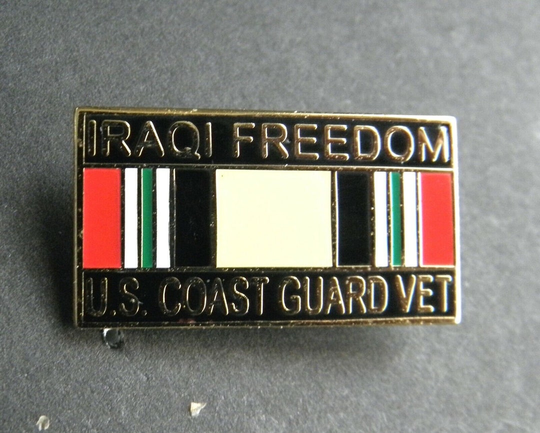 Coast Guard Operation Desert Storm Iraqi Freedom Lapel Pin - Etsy