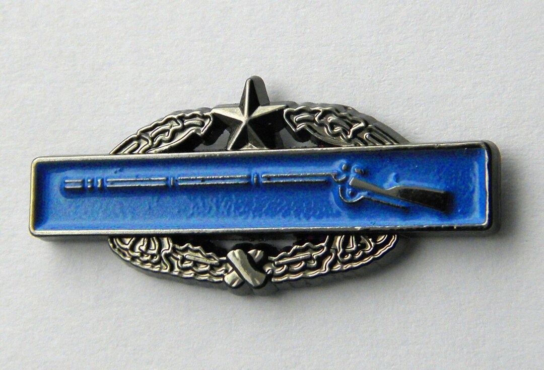 Army Combat Infantry Badge 2nd Award Cib Small Lapel Pin 1.25 Inches - Etsy