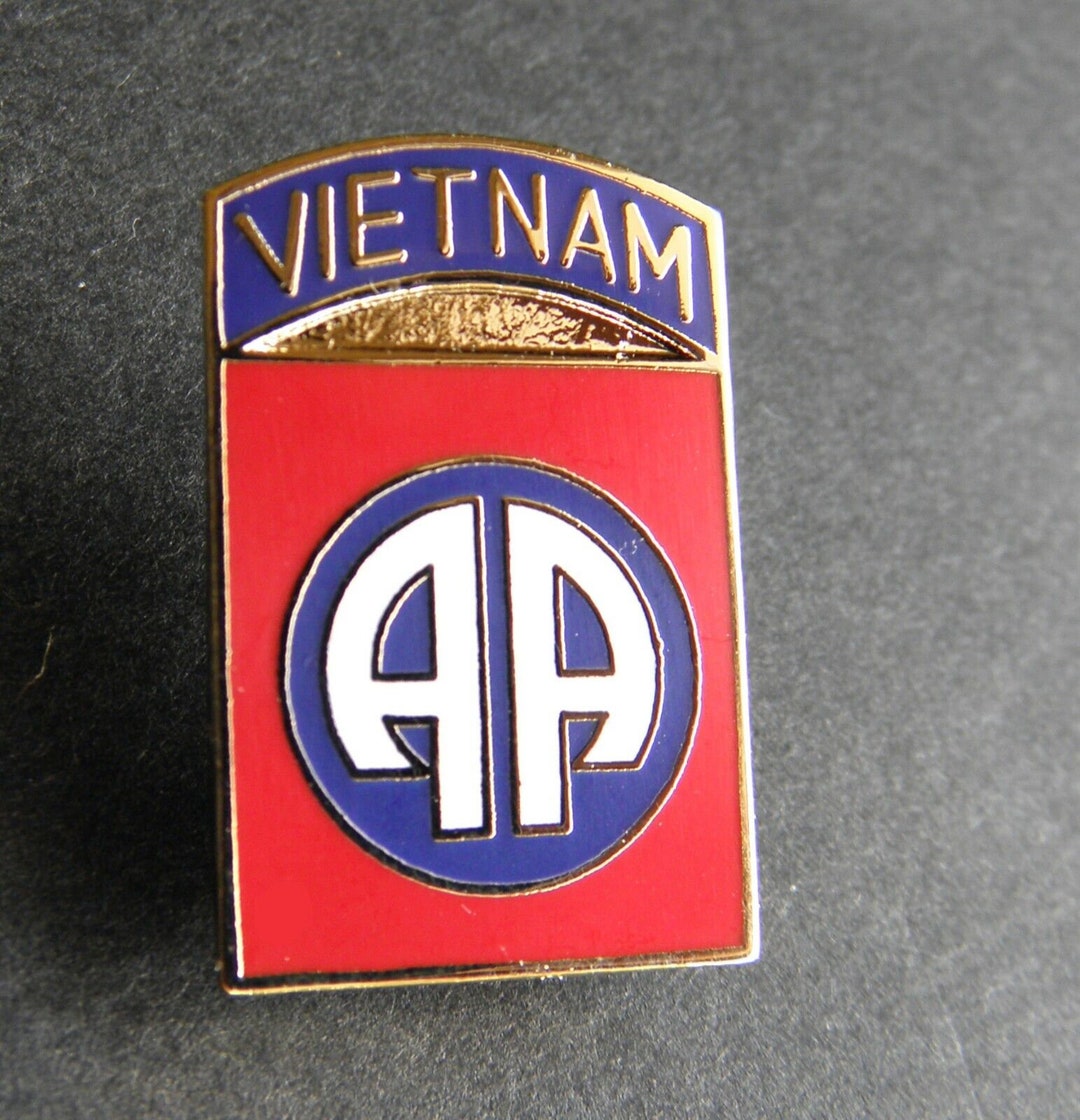 Vietnam 82nd Airborne Division Us Army Lapel Pin Badge 1 Inch - Etsy
