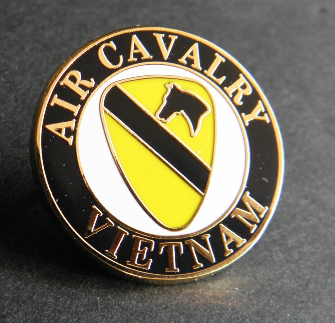 Army Vietnam Veteran 1st Air Cavalry Division Lapel Pin Badge 1 Inch - Etsy