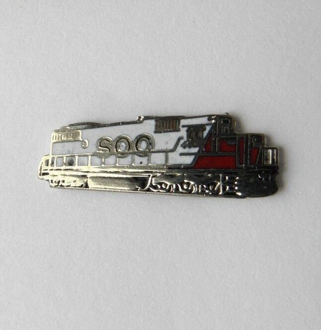 Soo Line Railway Locomotive Railroad Pin Badge 3/4 Inch - Etsy
