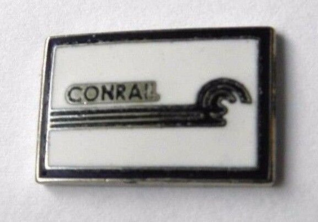 Conrail Railway Railroad Lapel Pin Badge 1/2 Inch - Etsy