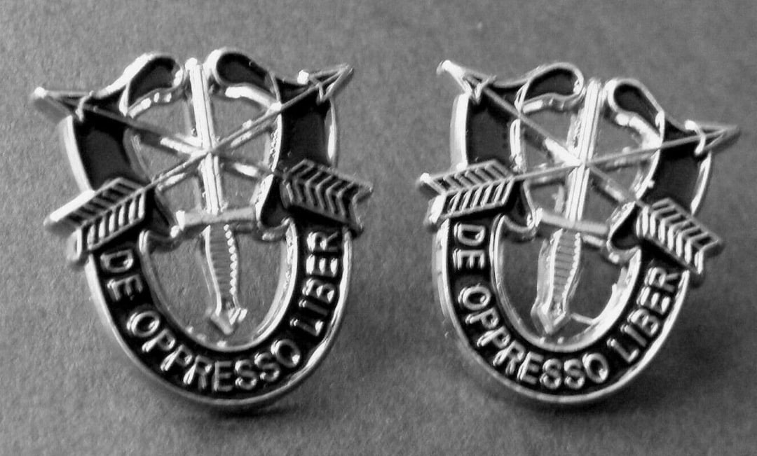 Special Forces De Oppresso Liber Set of 2 Lapel Pins 1.5 - Etsy
