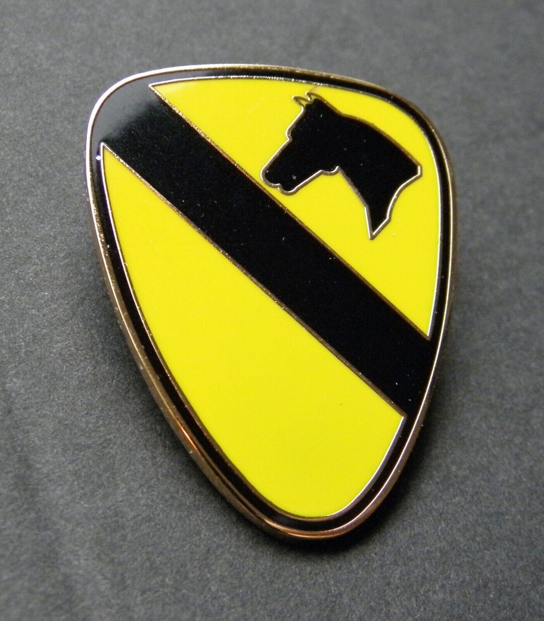 1st Cavalry Division Large Lapel Pin Badge 1.5 X 1.25 Inches - Etsy