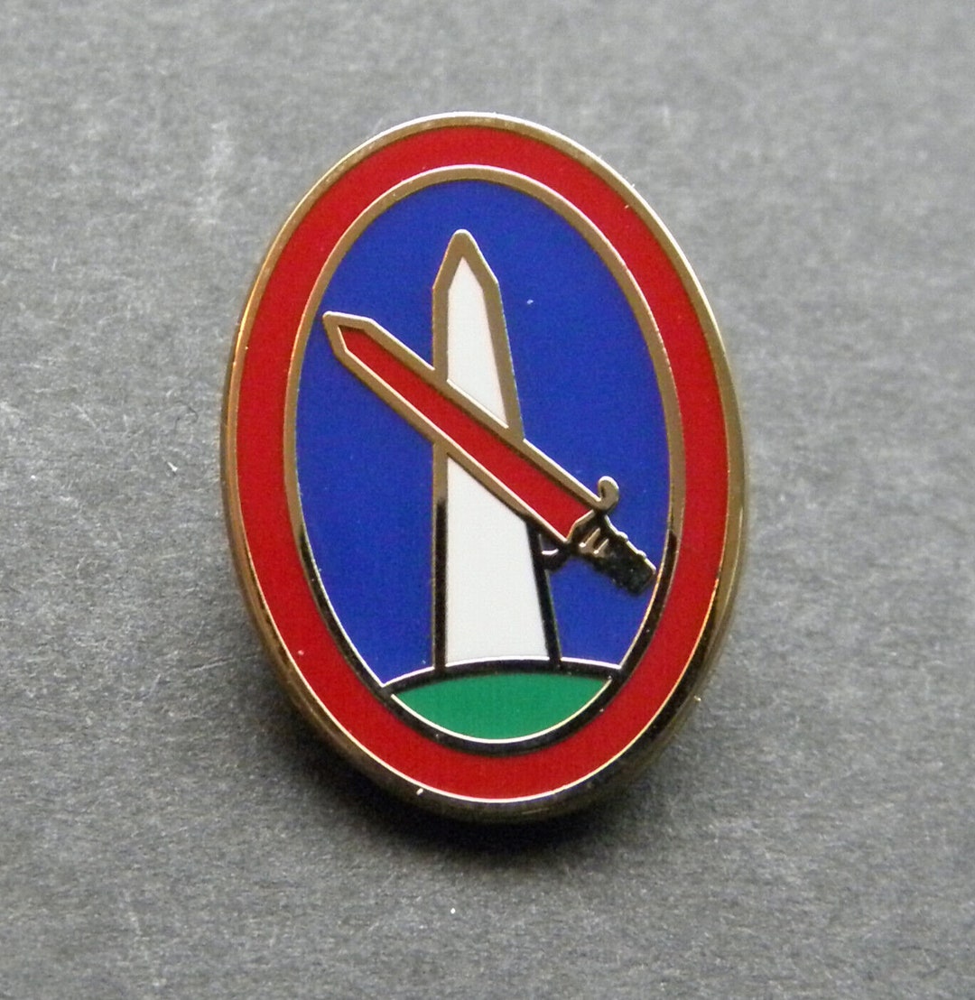 Army Military District of Washington Dc Mdw Lapel Pin Badge 7/8 Inch - Etsy