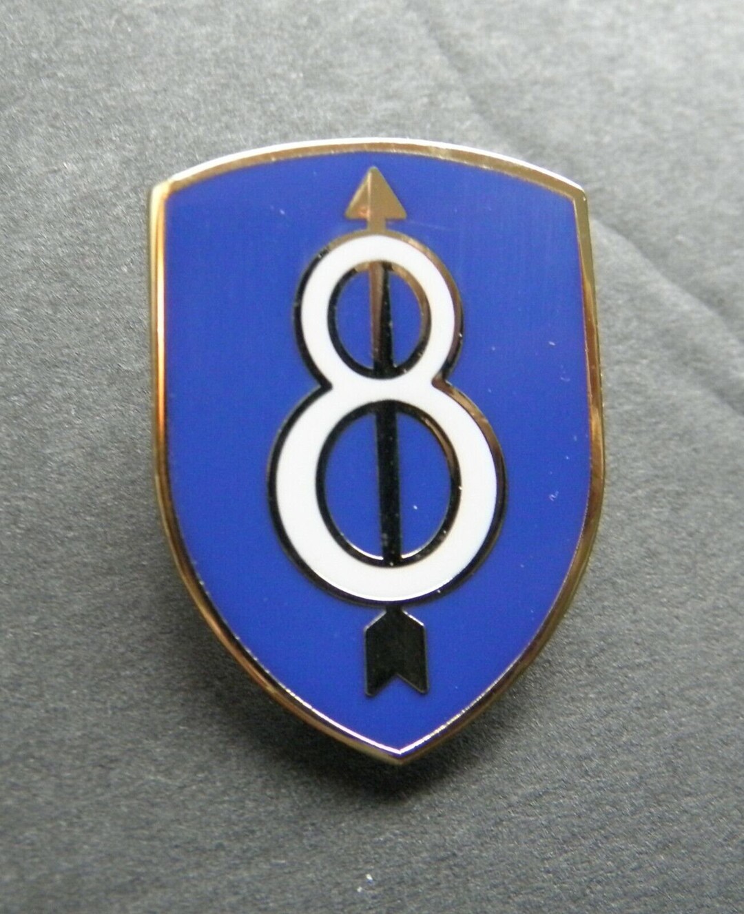 Us Army 8th Airborne Division Lapel Pin Badge 3/4 X 1 Inch - Etsy