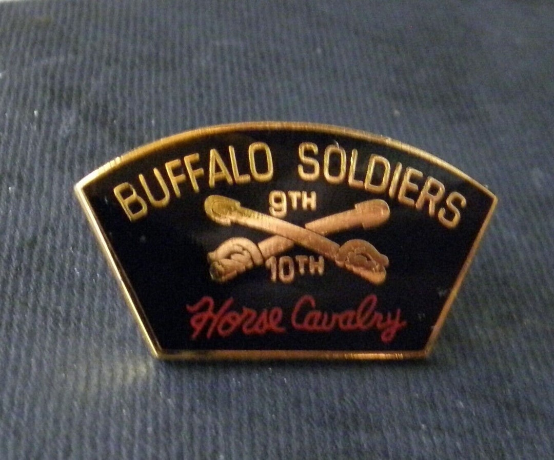 Buffalo Soldiers 9th 10th Horse Cavalry Army Lapel Pin Badge - Etsy