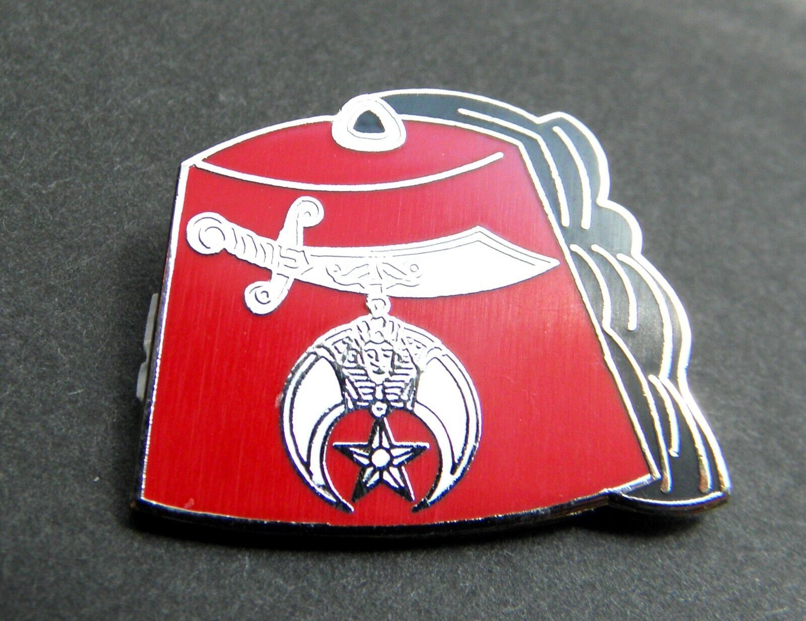 Shriner Shriners Fez Hat Mason Lapel Pin Badge 1 Inch - Etsy