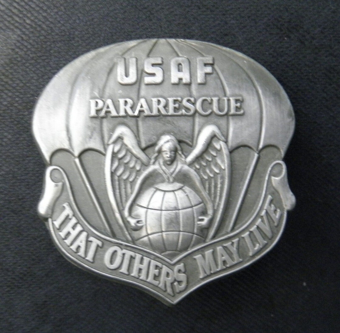 Paratrooper Usaf Air Force Pararescue Lapel Pin Badge 1.5 - Etsy