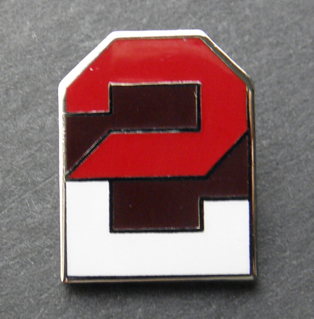 Second 2nd Army Wwii Regiment Us Military Lapel Pin Badge 1 Inch - Etsy