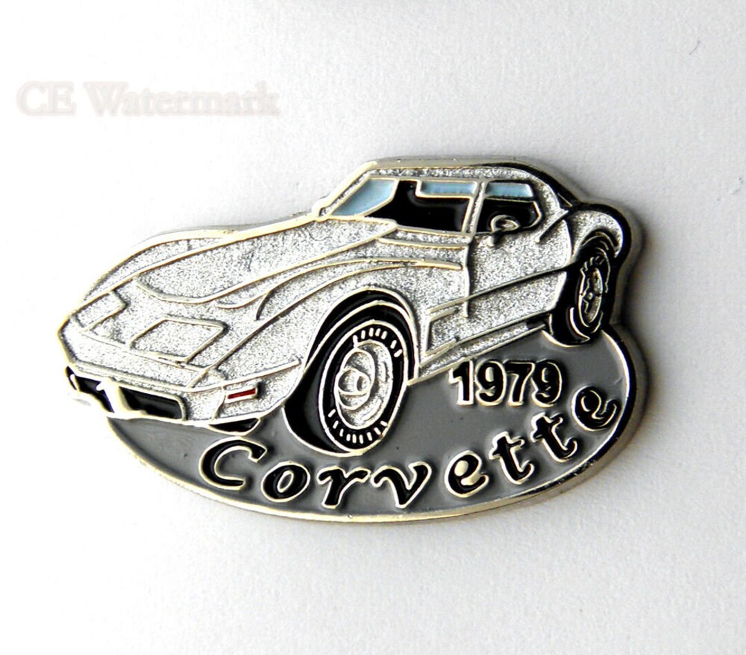 Chevrolet Automobile Chevy Corvette 1979 Auto Lapel Pin Badge 1 Inch - Etsy