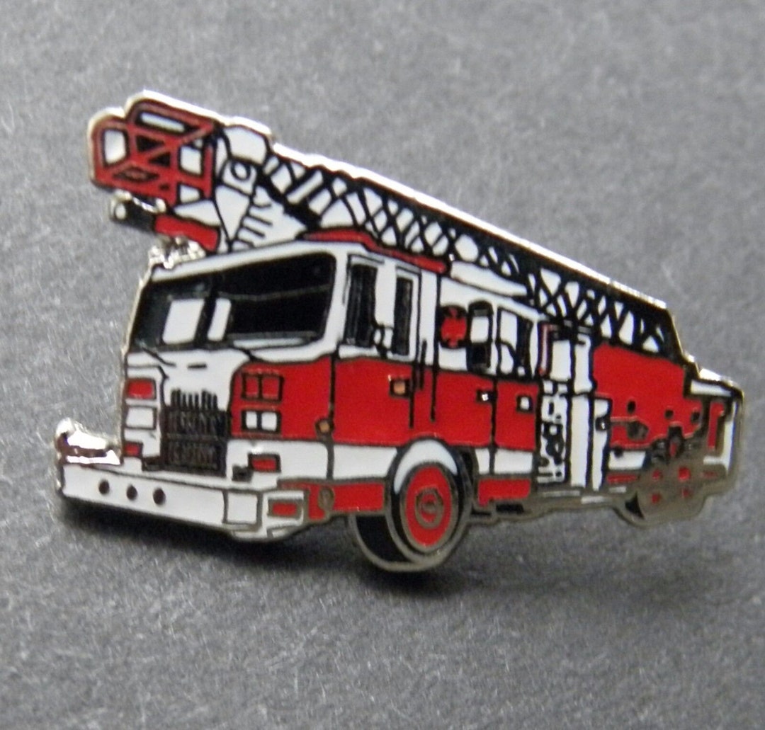 Fire Engine 1500 Firefighter Fighter Sub Ladder Truck Pin 1 Inch - Etsy