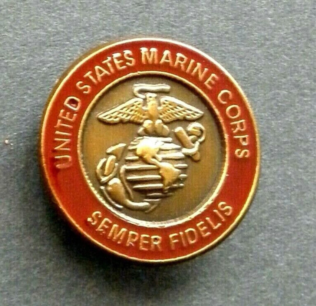 Marine Corps Semper Fi Mini Marines Lapel Pin 11/16ths Inch Small - Etsy