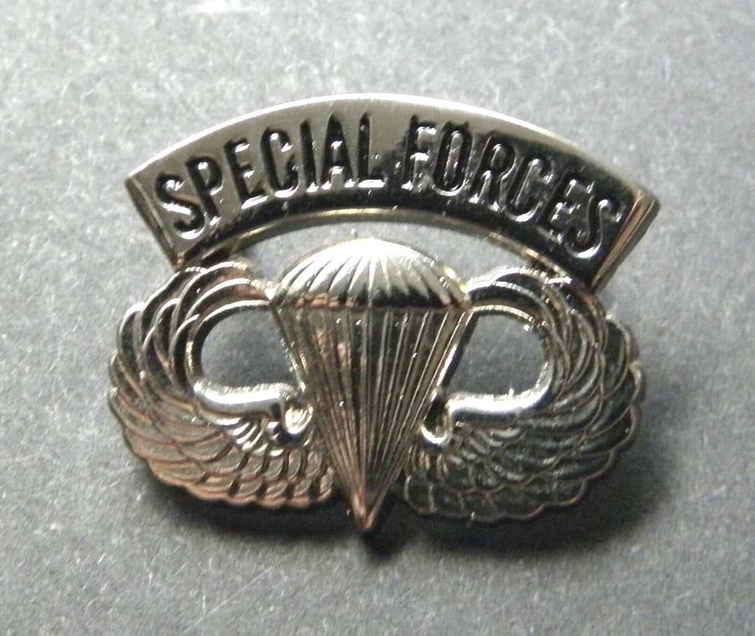 Us Army Special Forces Airborne Wings Lapel Pin Badge 1 Inch - Etsy
