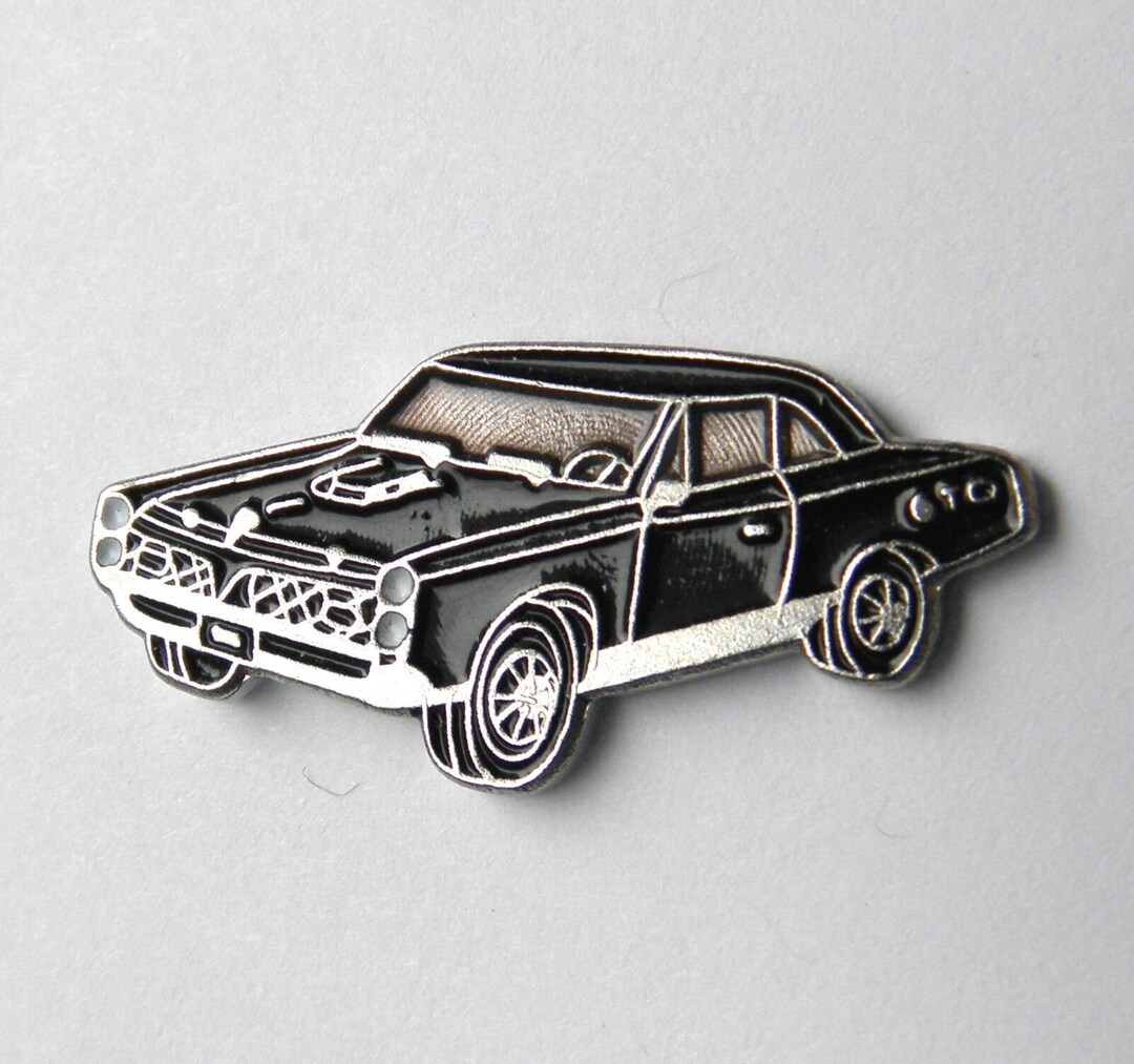 Pontiac 67 1967 Black Gto Automobile Classic Car Pin Badge 1 - Etsy