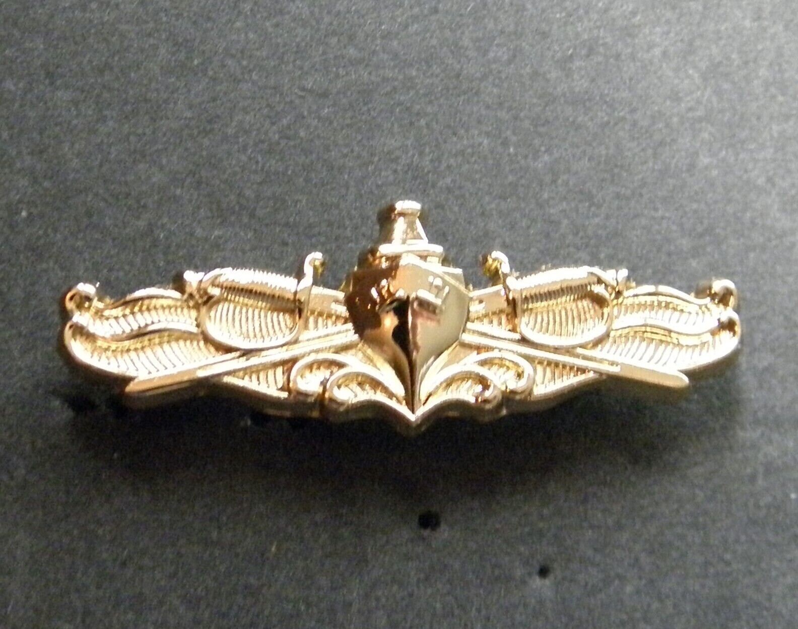 Us Navy Officer Surface Warfare Hat Lapel Pin Badge 1.5 Inches - Etsy
