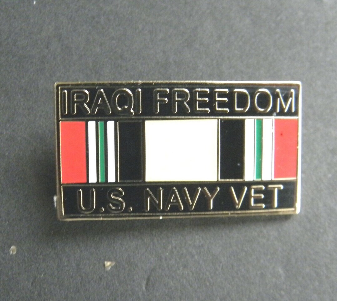 Navy Usn Operation Desert Storm Iraqi Freedom Lapel Pin Badge - Etsy