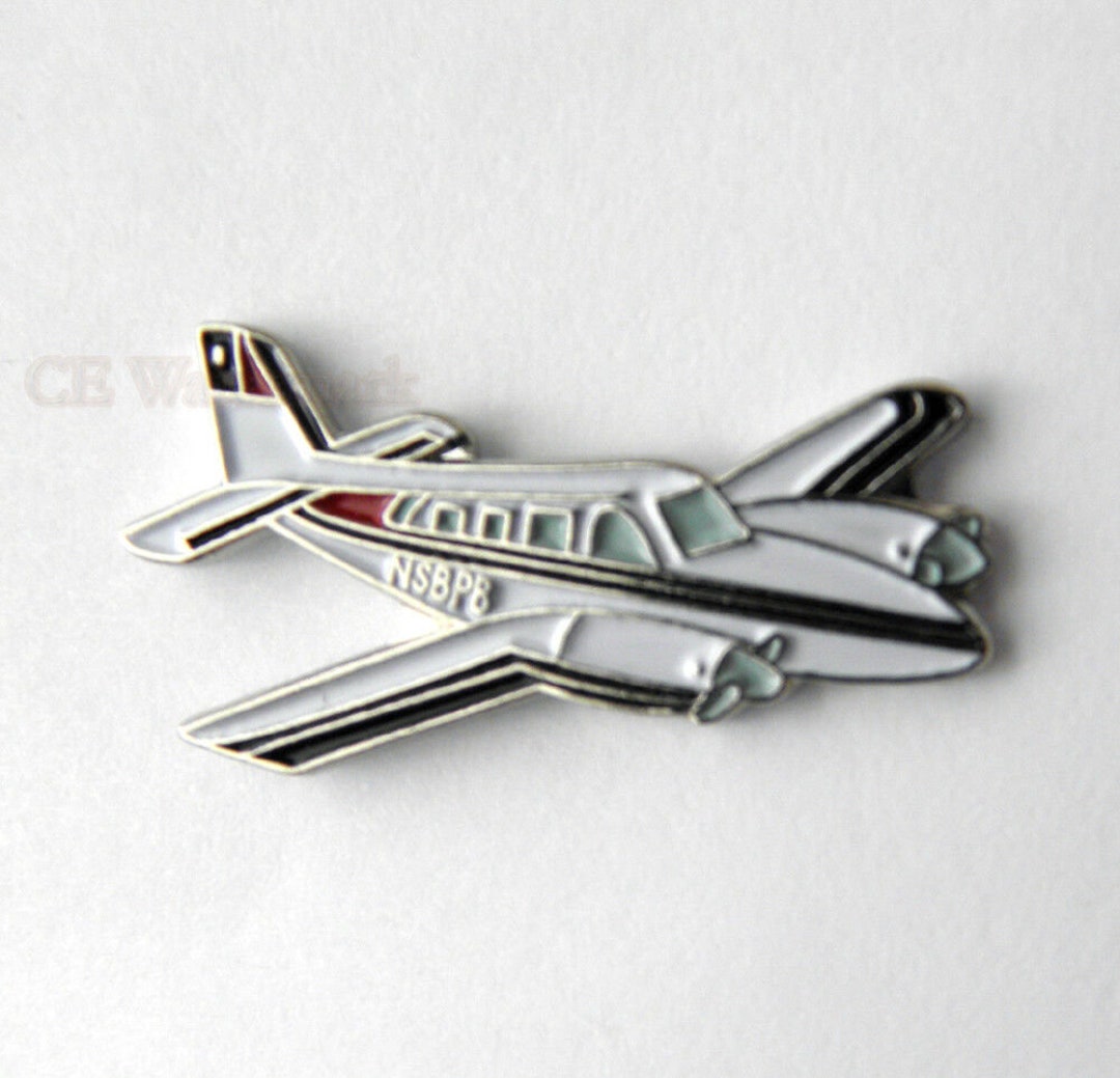 Beechcraft Barron Plane Aircraft Lapel Pin Badge 1 Inch - Etsy