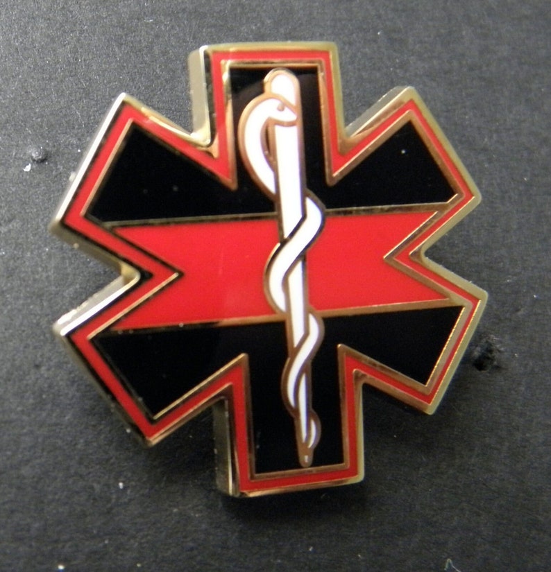 Firefighter Fire Fighter Emt Ems Paramedic Honor Lapel Pin 1 Inch - Etsy
