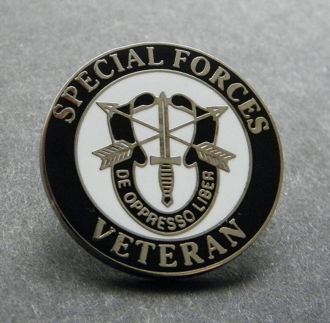 Us Army Special Forces Veteran De Oppresso Liber Vet Lapel Pin - Etsy
