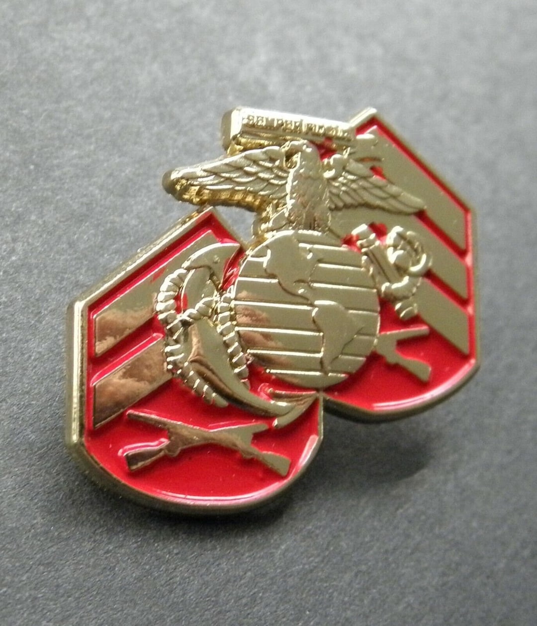 Marine Corps Marines Sergeant Corporal Rank Lapel Pin Badge 1 - Etsy