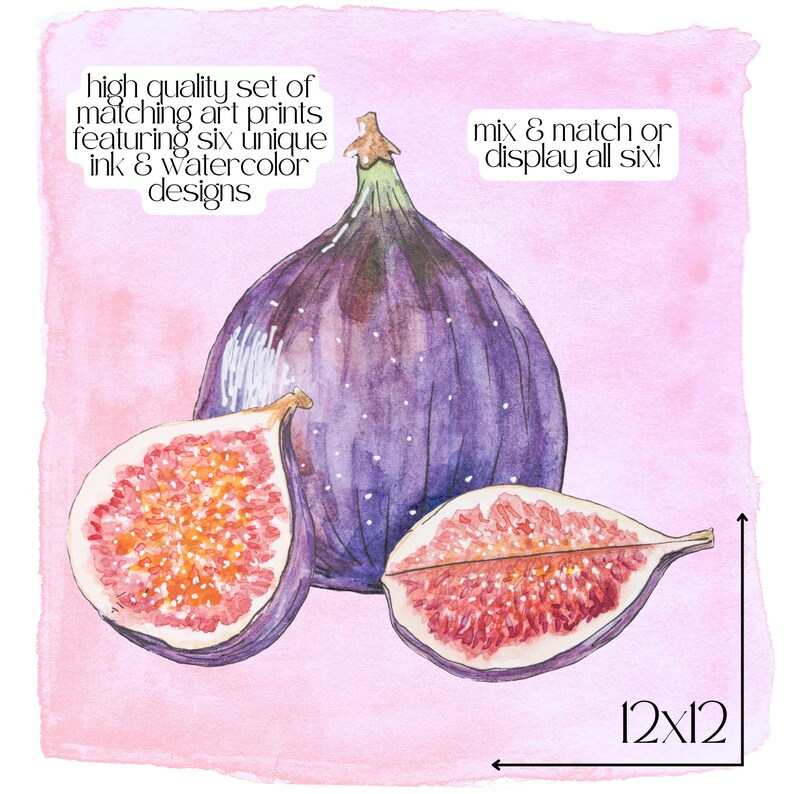 Six Figs Digital Art Prints | | Square 12x12 | Printable Posters for ...