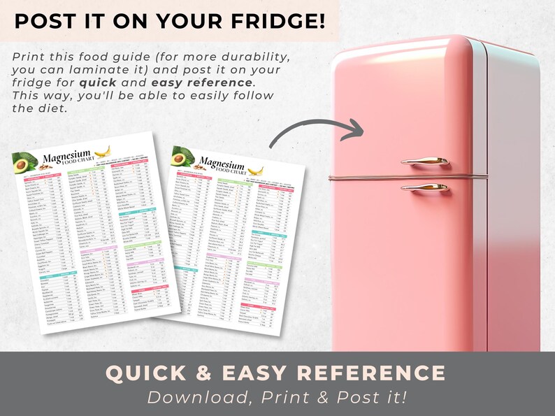 High Magnesium Food List | Magnesium Food Chart | Magnesium Food Guide ...